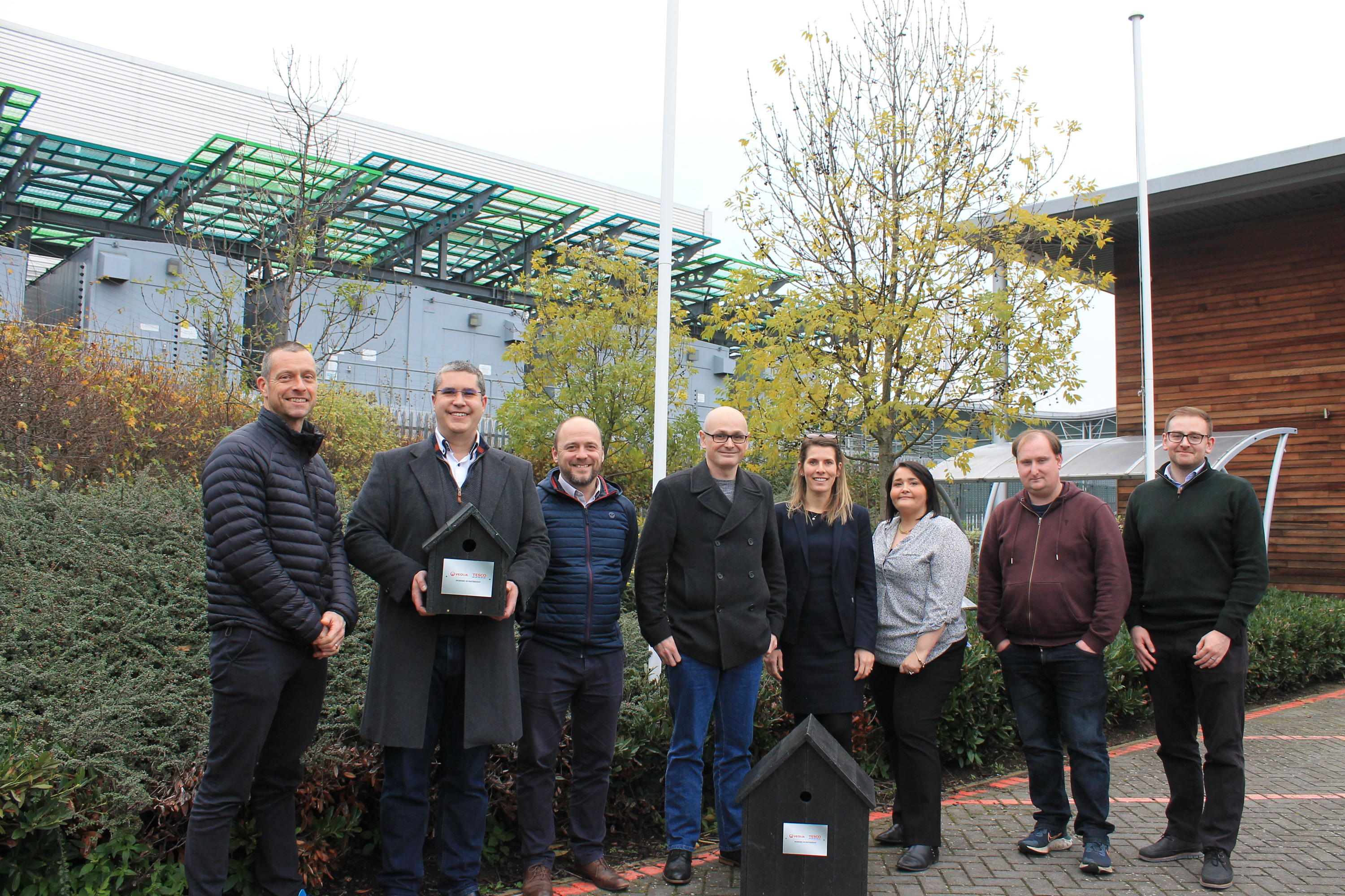 Transforming Tesco’s plastic waste into bird boxes | Veolia UK