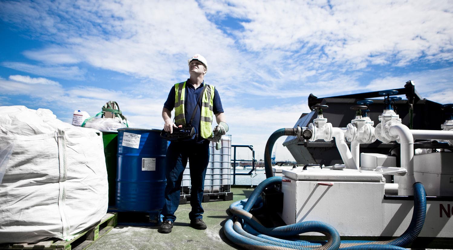 Marine Waste Management Services UK | Veolia