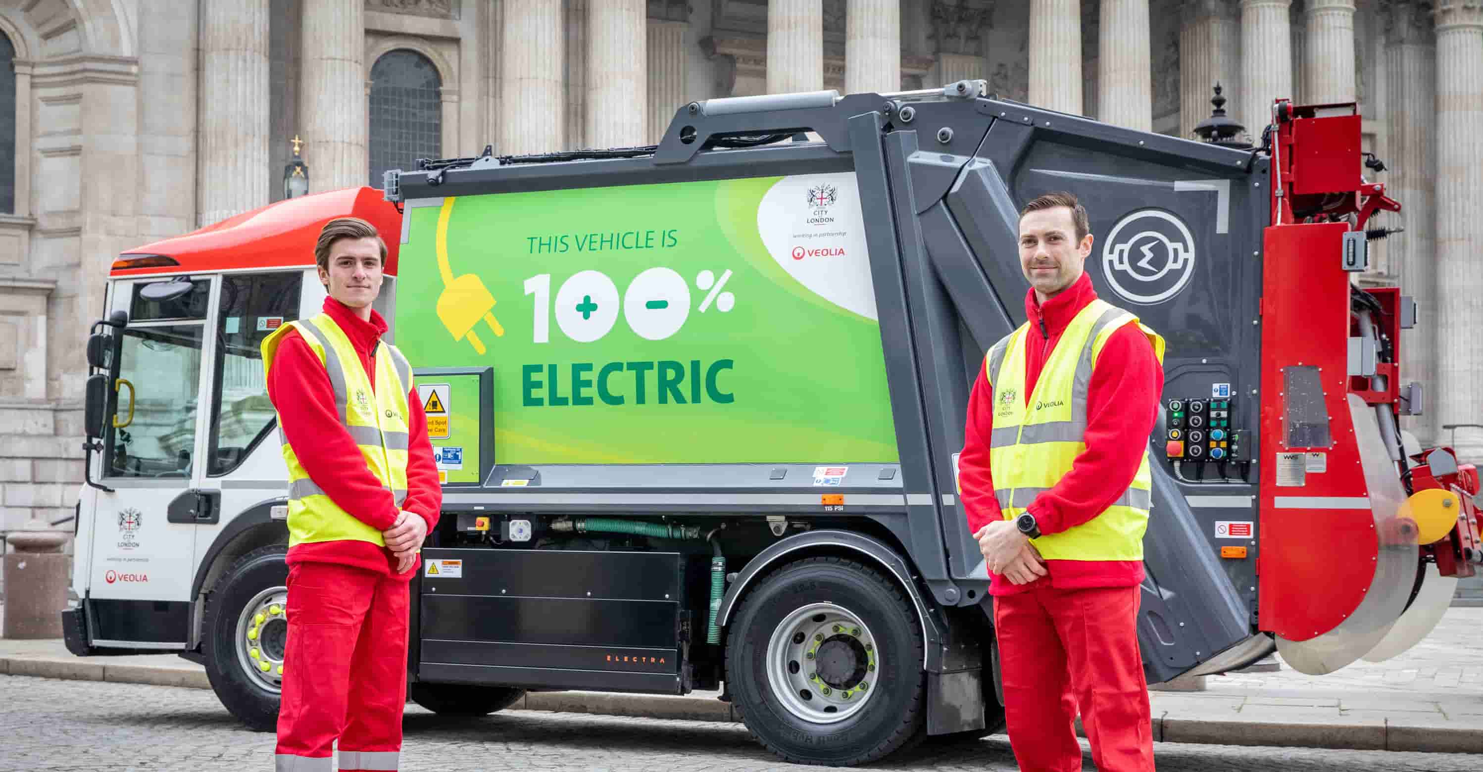 Making steps towards a fully electric collection fleet | Veolia