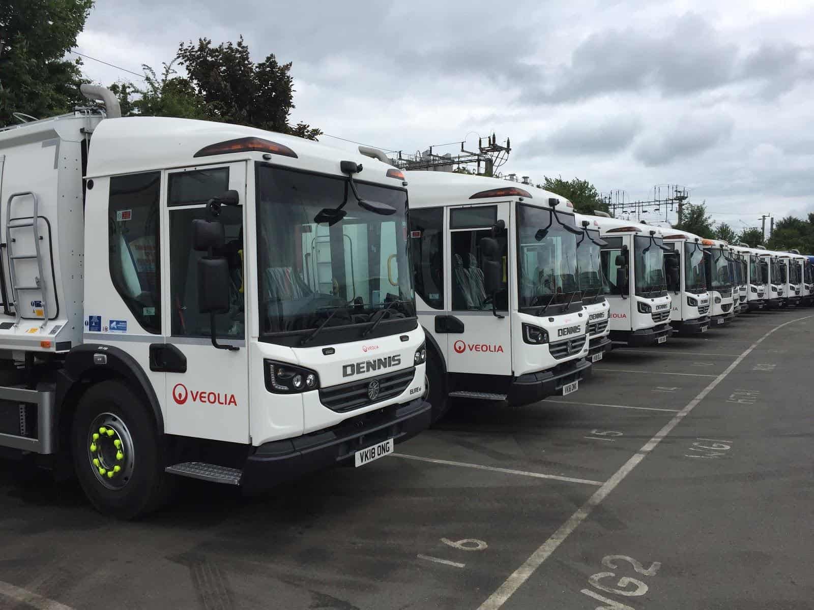 Low Emissions Green Fleet Rolled Out in Northampton | Veolia